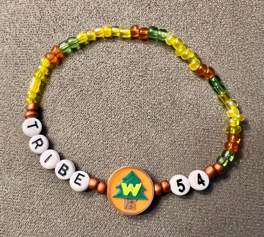 UP Wilderness Explorer Tribe 54 Bead Bracelet 7.5 Inches Russell Kevin ...