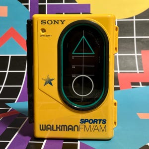 Walkman Wallet Black Leather Interior - Etsy