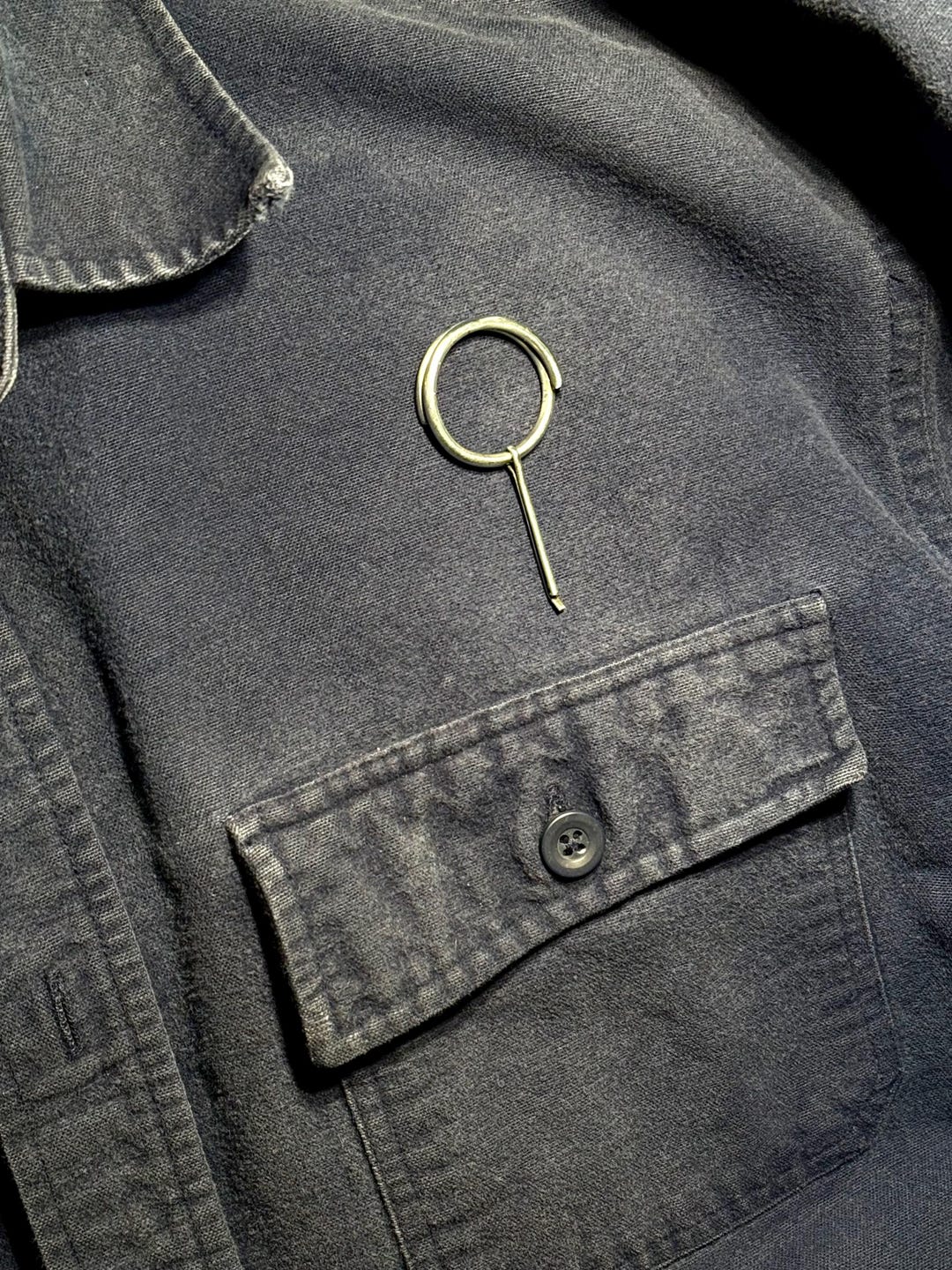 NO KINGS Pin - Tear Gas/flash Bang Ring Pin - Used/authentic (magnet ...