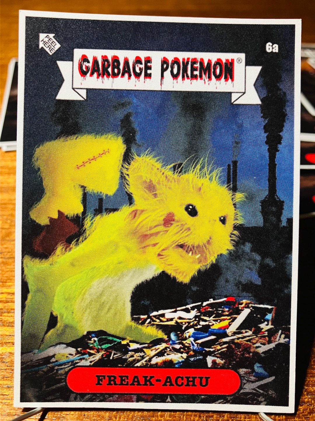 Garbage Pail Kids X Pokemon- “garbage” Pokemon - 3 Card Set (original ...