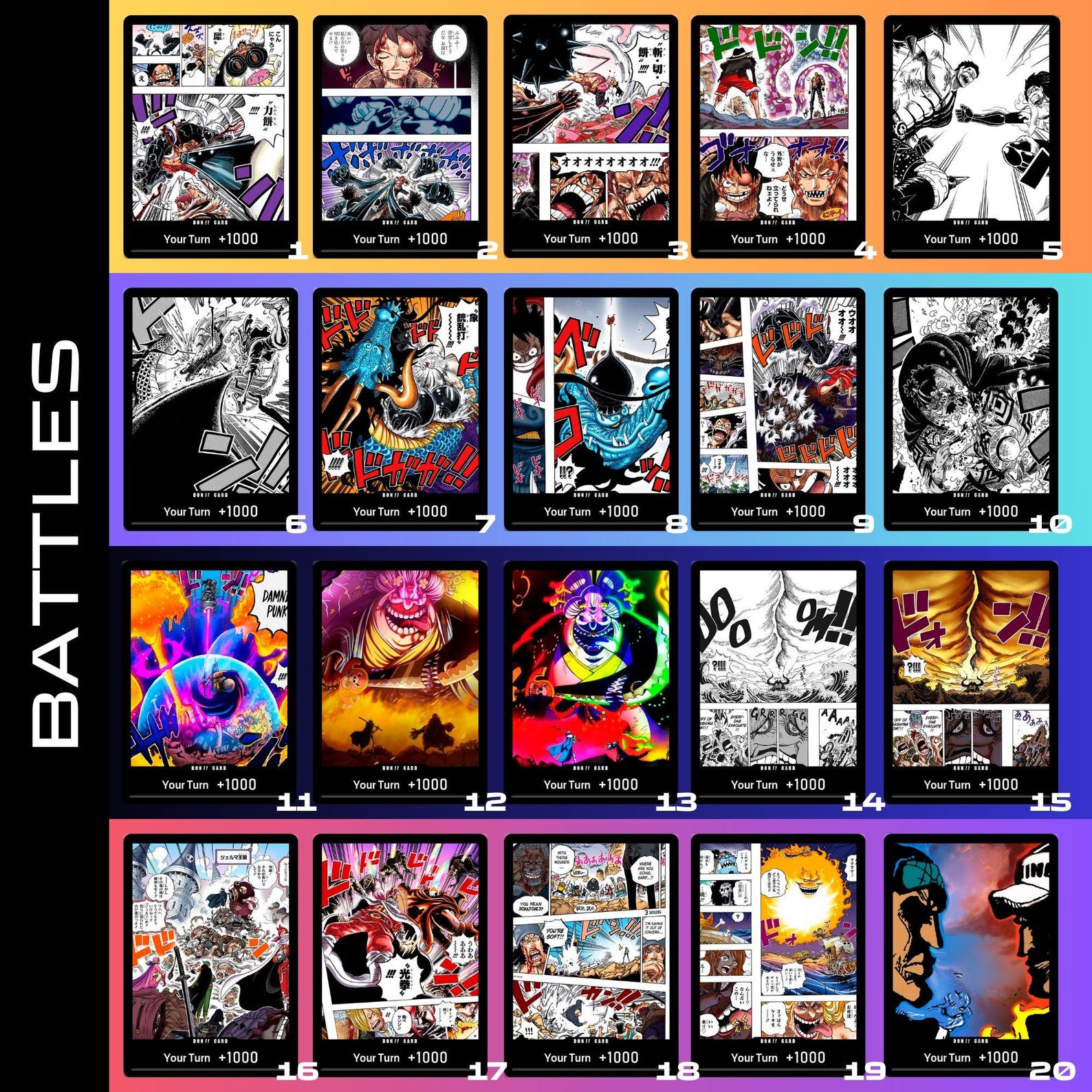 DON Card Battle Custom - Etsy