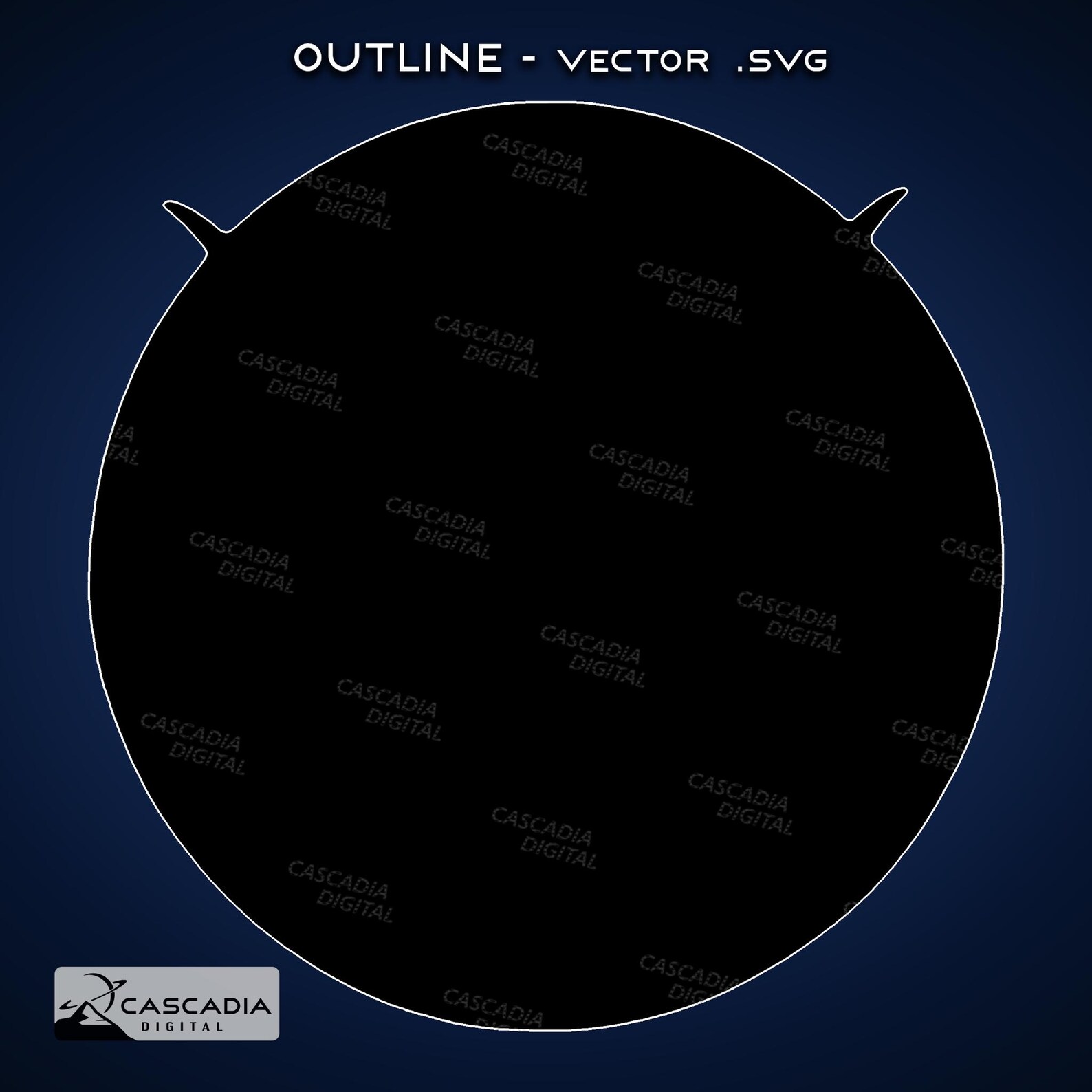 Longhorn Steer Round - Laser Engrave 4K PNG Image, Depth Map, Exact ...