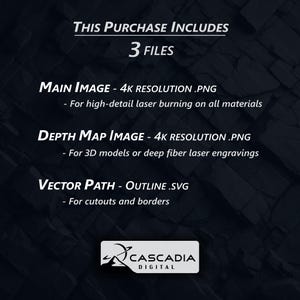 Tiger Head Round - Laser Engrave 4K PNG Image, Depth Map, Exact-outline ...