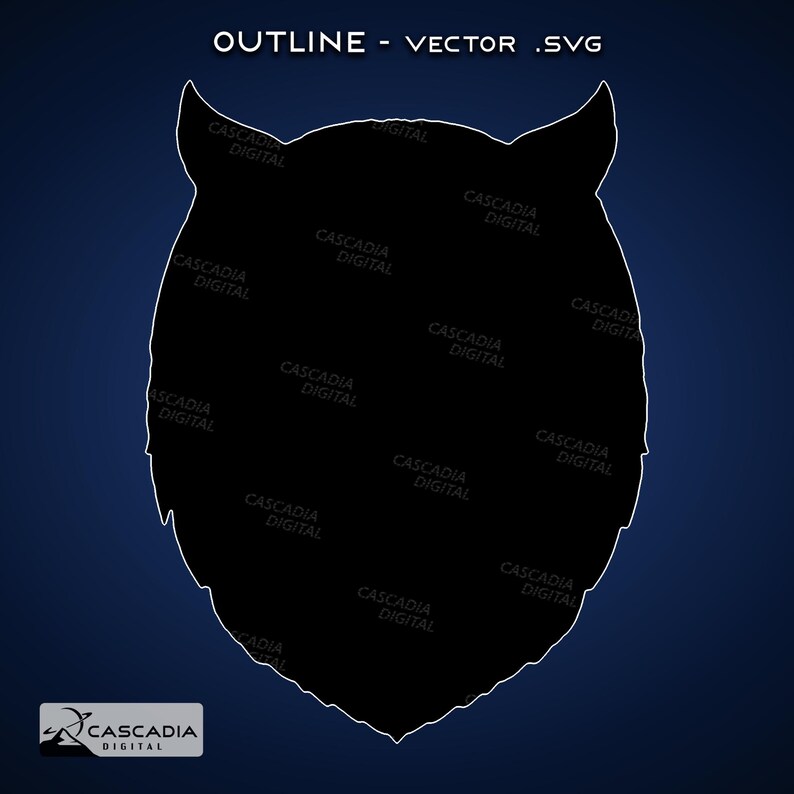 Owl - Laser Engrave 4K PNG Image, Depth Map, Exact-outline Cut File, 3D ...