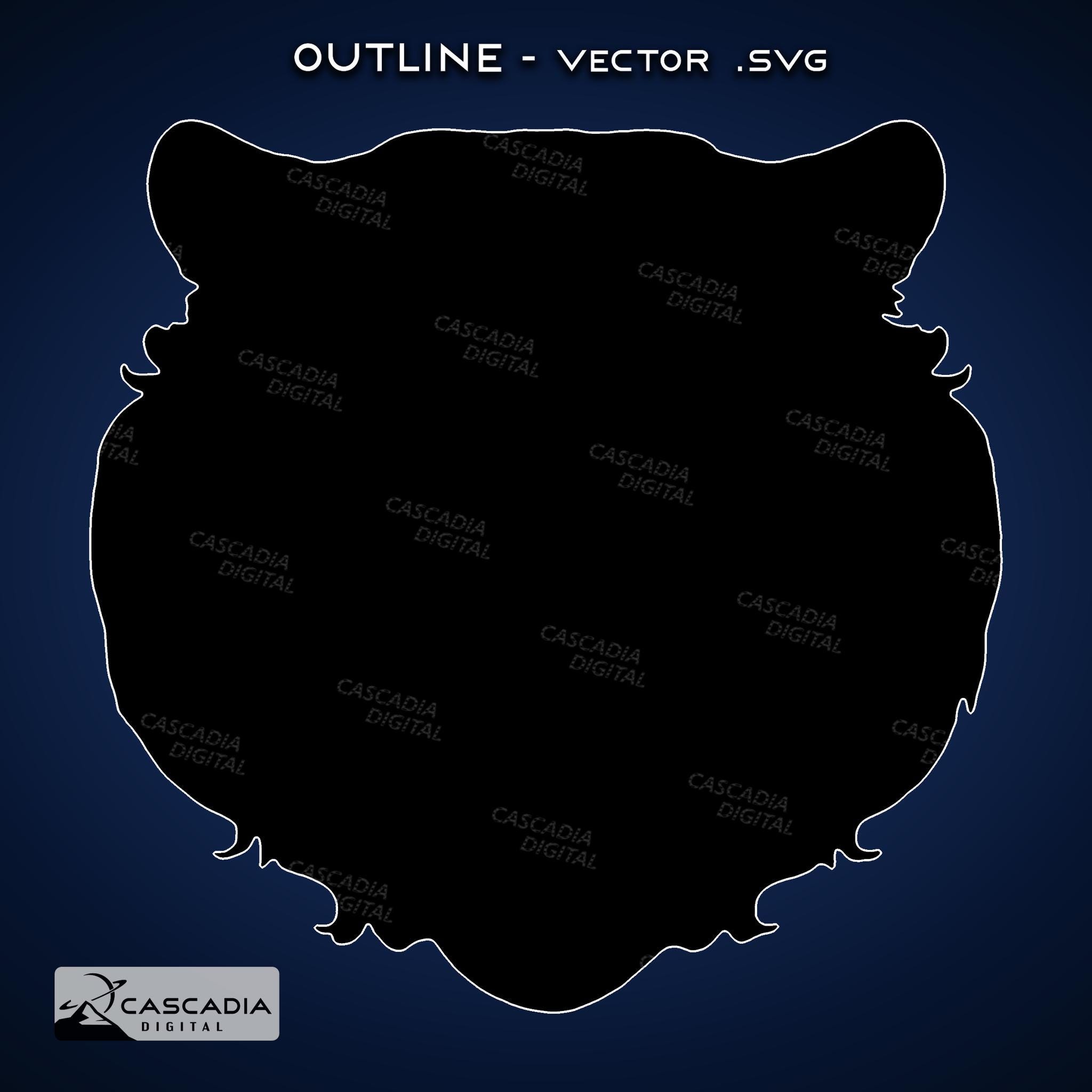 Tiger Head - Laser PNG, Depth Map, and SVG for Glowforge and Lightburn ...