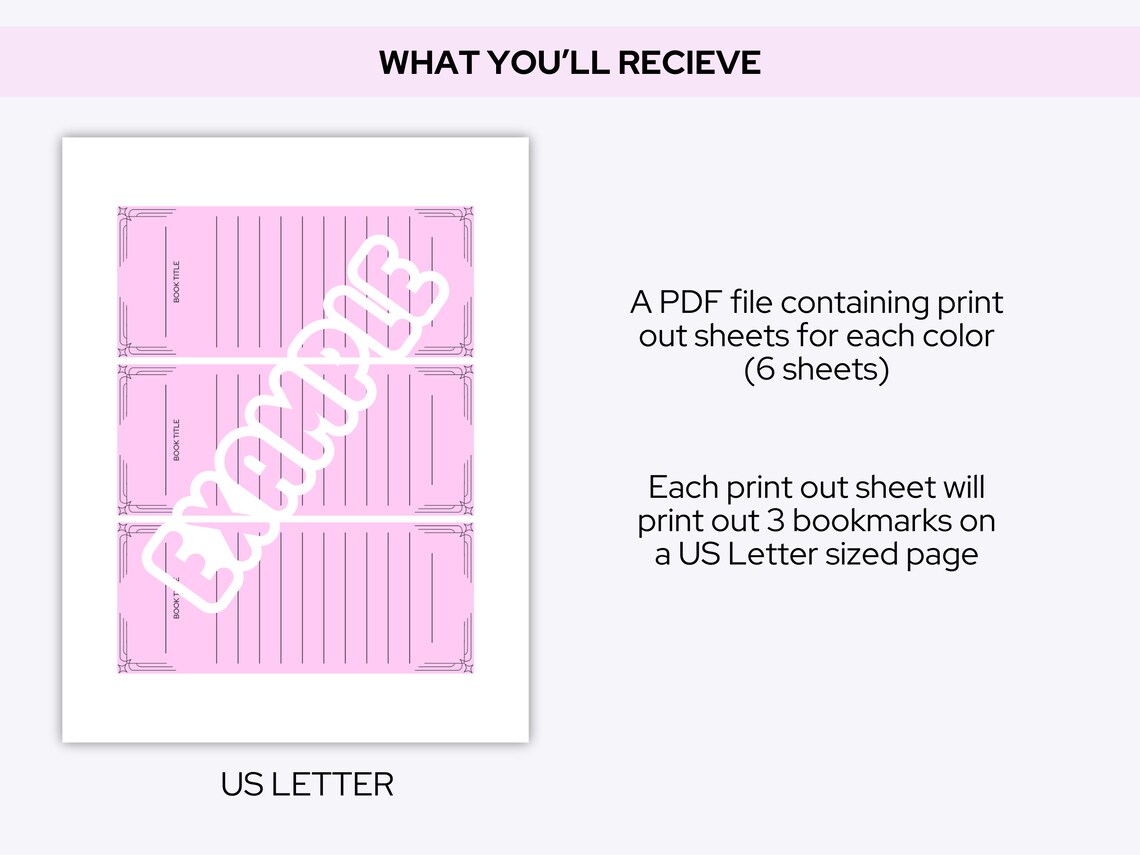 Book Notes Bookmarks | Printable PDF, Colorful Annotating Bookmark ...