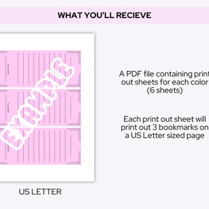 Book Notes Bookmarks | Printable PDF, Colorful Annotating Bookmark ...