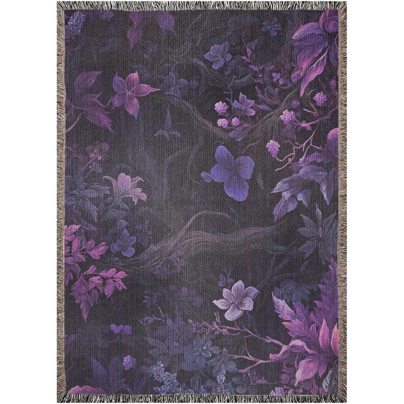 Custom Woven Blanket | Gothic Woven Throw Blanket | Custom Design for a ...