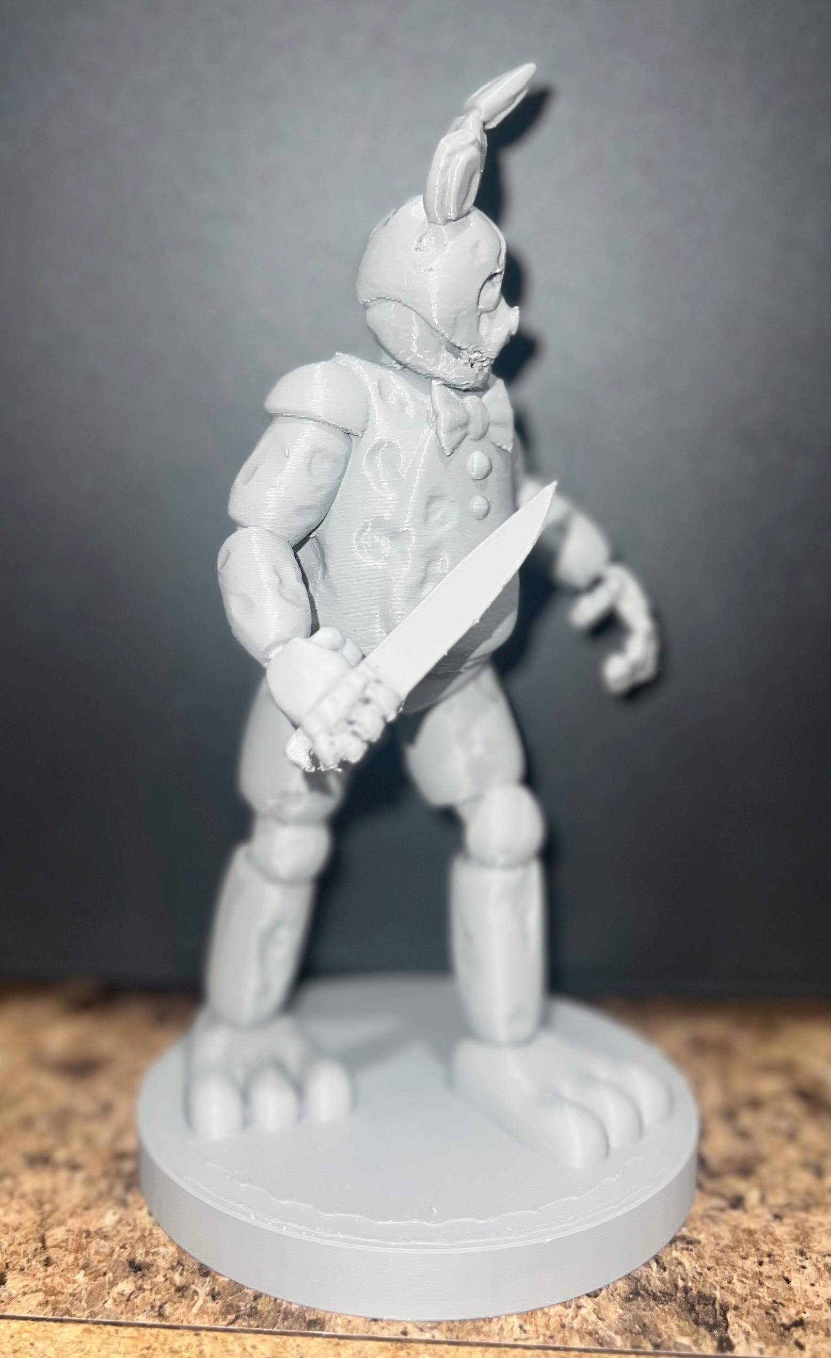 FNAF Movie Springtrap Five Nights at Freddys Statue - Etsy