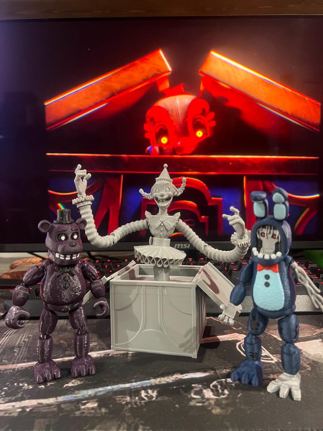 JACKIE Secret of the Mimic Articulating Figure FNAF Five Nights at ...