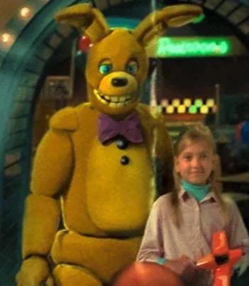 Spring Bonnie / Yellow Rabbit Figure FNAF Five Nights at Freddy’s - Etsy