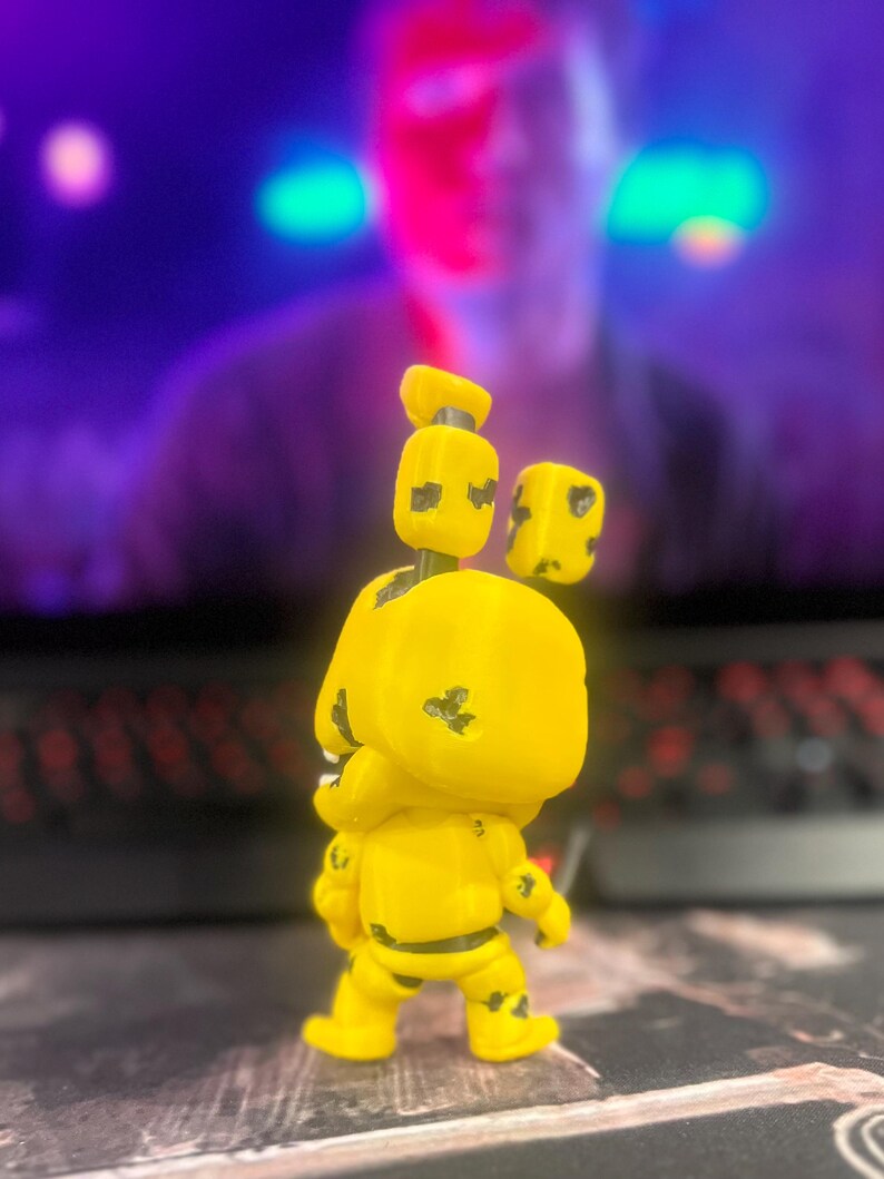 Yellow Rabbit / Springtrap Custom Funko Pop FNAF Five Nights at Freddy ...