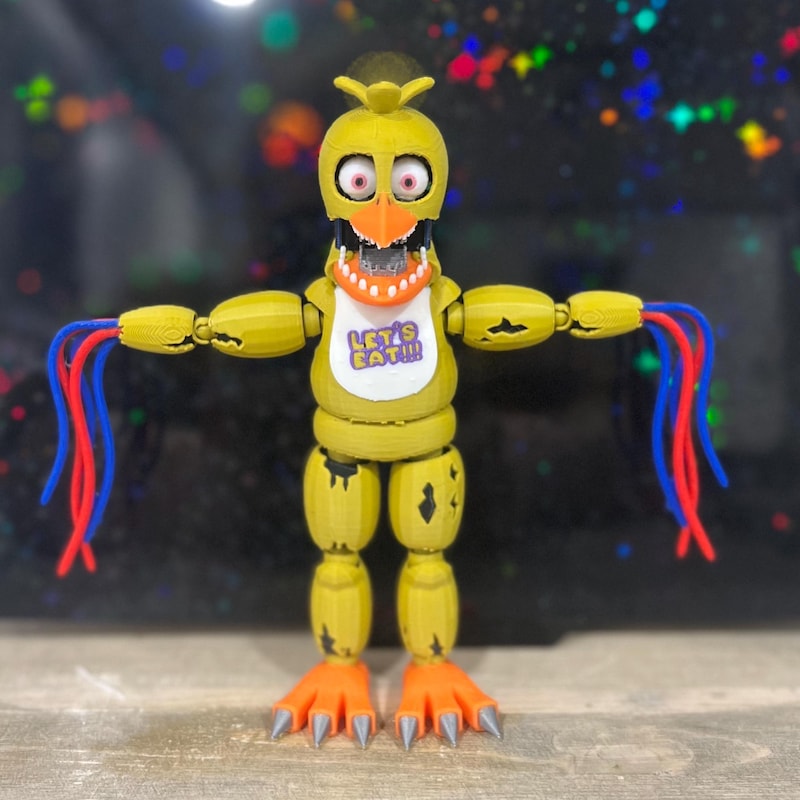 Withered Bonnie Action Figure - Etsy