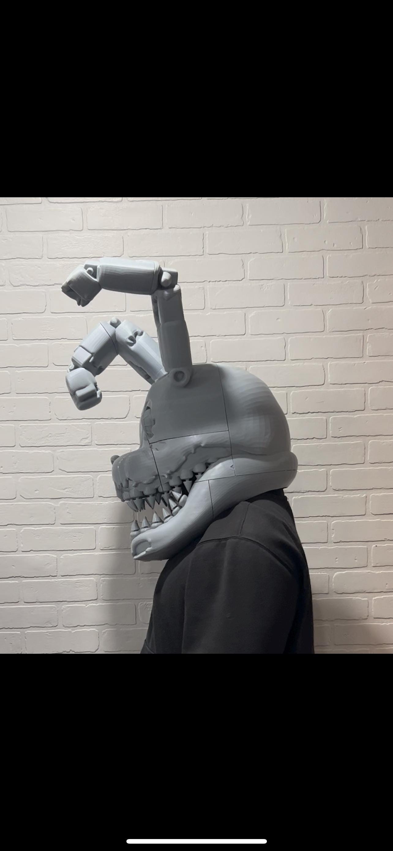 Nightmare Bonnie HELMET Cosplay FNAF Five Nights at Freddy’s - Etsy