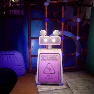 Fnaf Security Breach Wet Floor Sign Five Nights at Freddys - Etsy