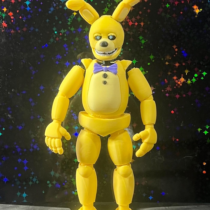 Spring Bonnie Figure - Etsy