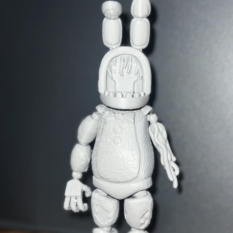 Withered Bonnie Action Figure - Etsy