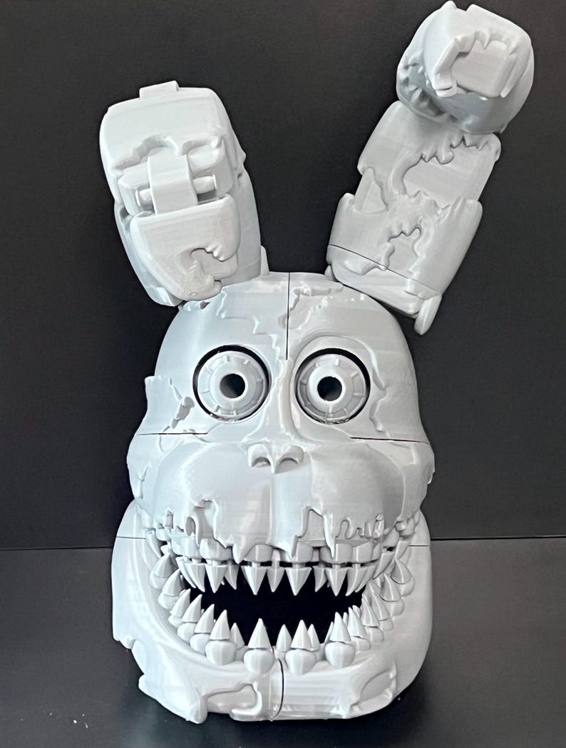 Nightmare Bonnie HELMET Cosplay FNAF Five Nights at Freddy’s - Etsy