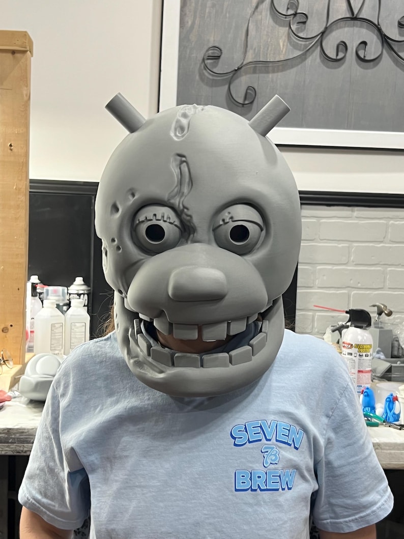 Yellow Rabbit / Sprintrap FULL HELMET FNAF Five Nights at Freddy’s ...
