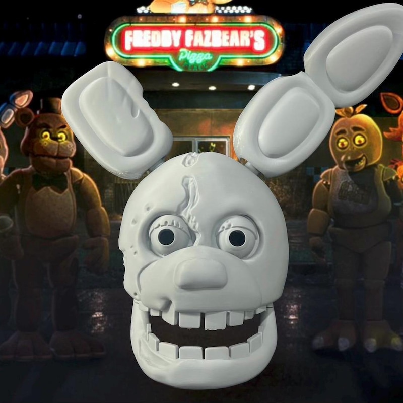 The Yellow Rabbit Cosplay 3d Print - Etsy