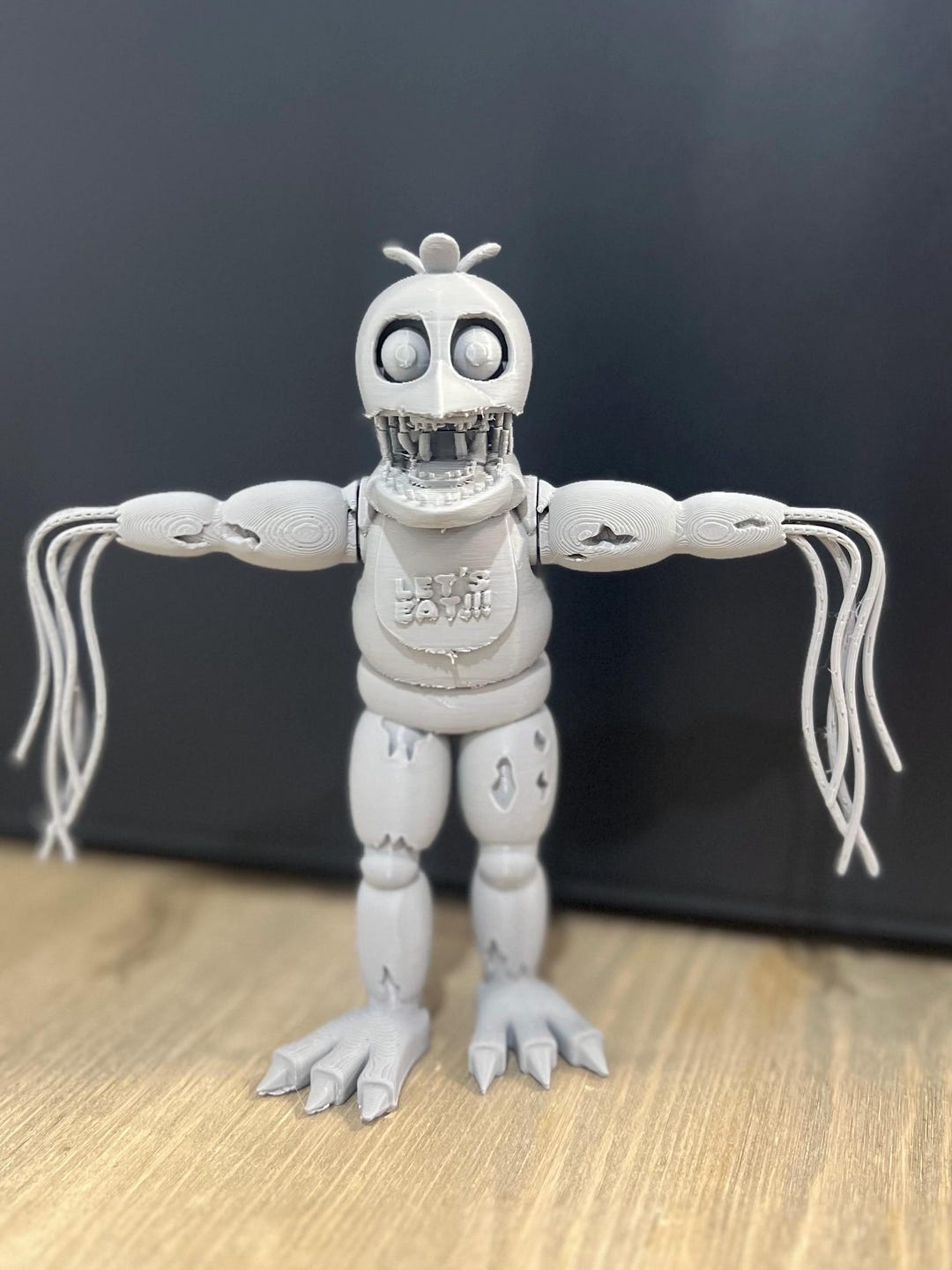 Withered Chica Figure FNAF Five Nights at Freddys - Etsy UK