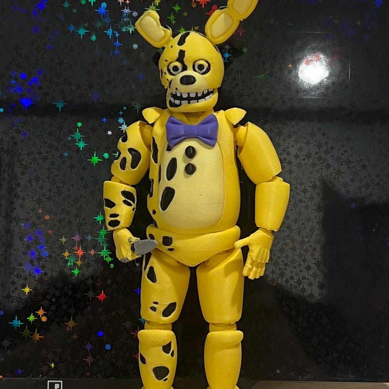 Five Nights at Freddys Springtrap Costume - Etsy