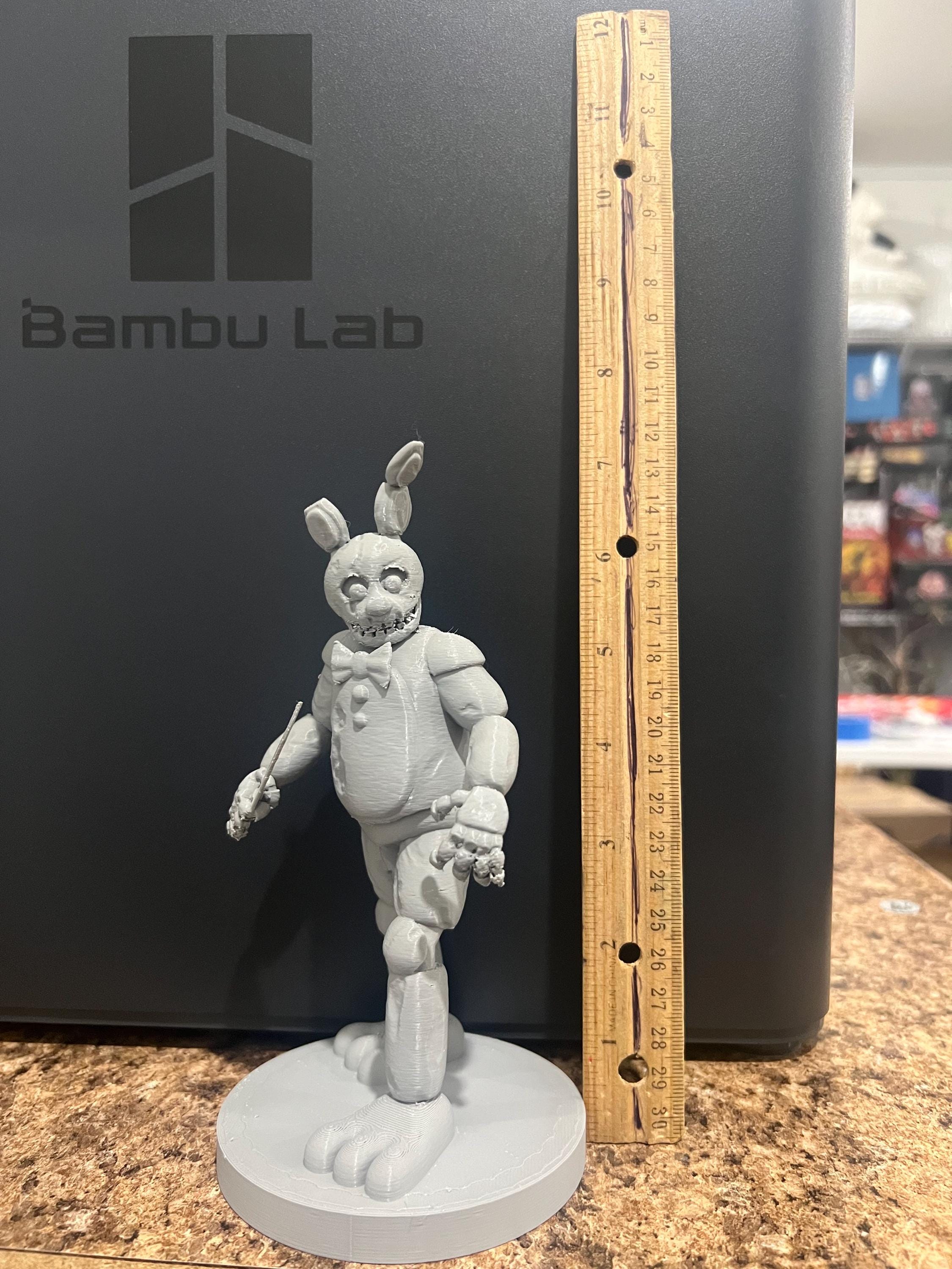 FNAF Movie Springtrap Five Nights at Freddys Statue - Etsy