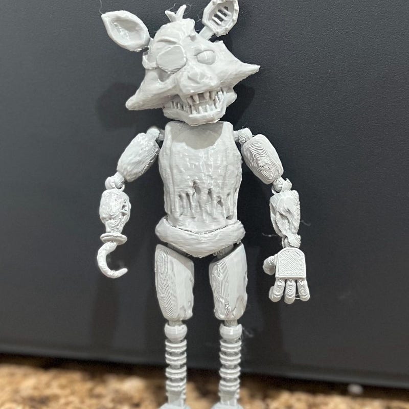 Withered Bonnie Action Figure - Etsy