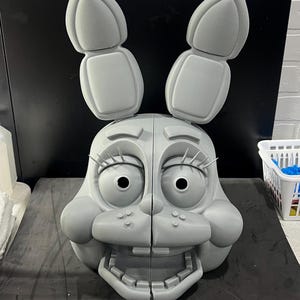 Toy Bonnie Helmet Life Size Wearable Cosplay FNAF Five Nights at Freddy ...