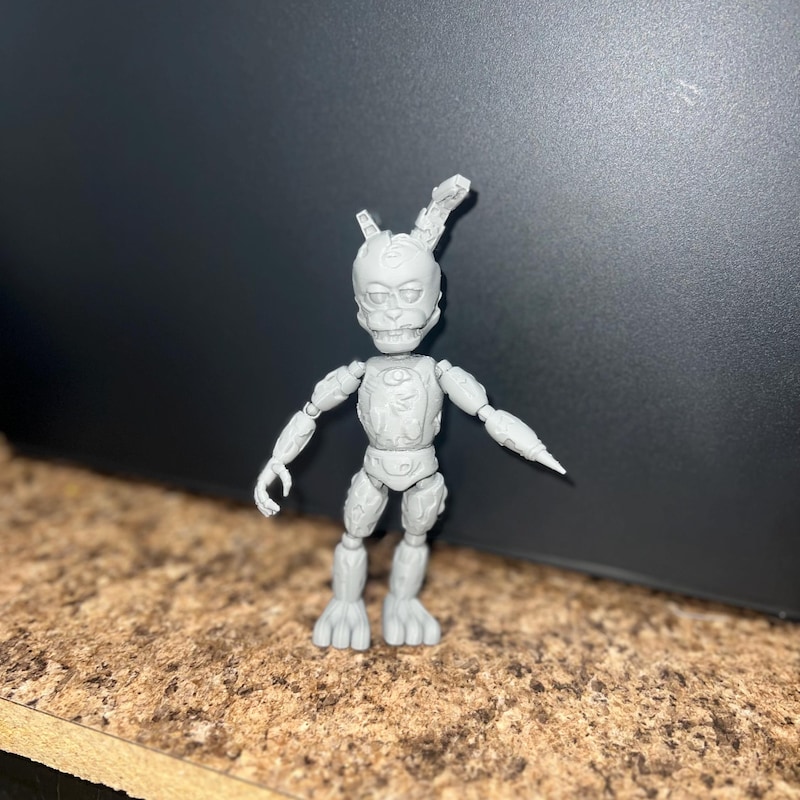 Withered Bonnie Action Figure - Etsy