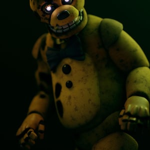 FNAF Movie Springtrap Five Nights at Freddys Statue - Etsy