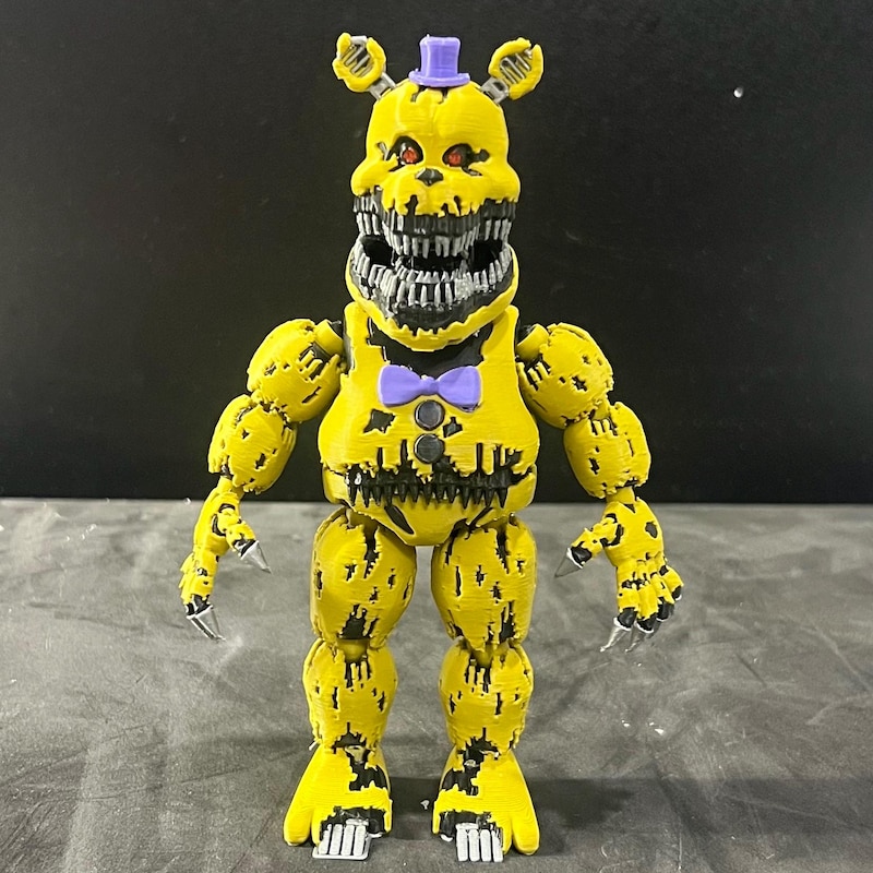 Action Figure Withered Freddy - Etsy