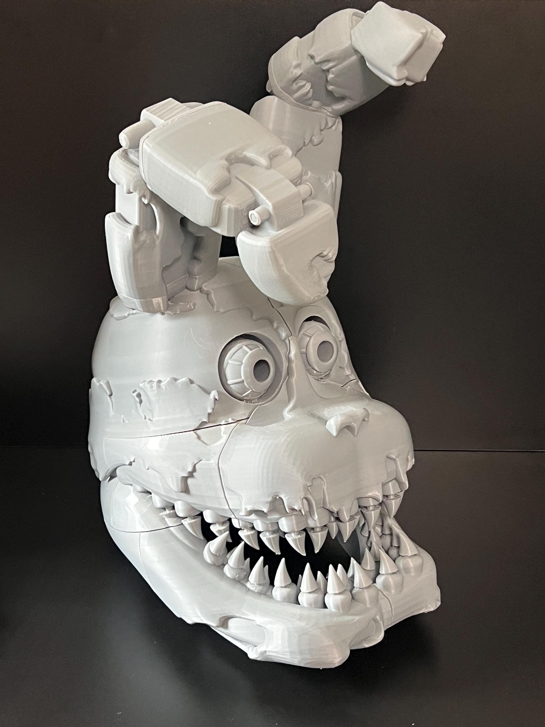 Nightmare Bonnie HELMET Cosplay FNAF Five Nights at Freddy’s - Etsy
