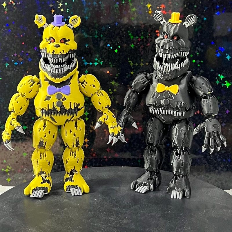Five Nights at Freddy's Fredbear Plush - Etsy