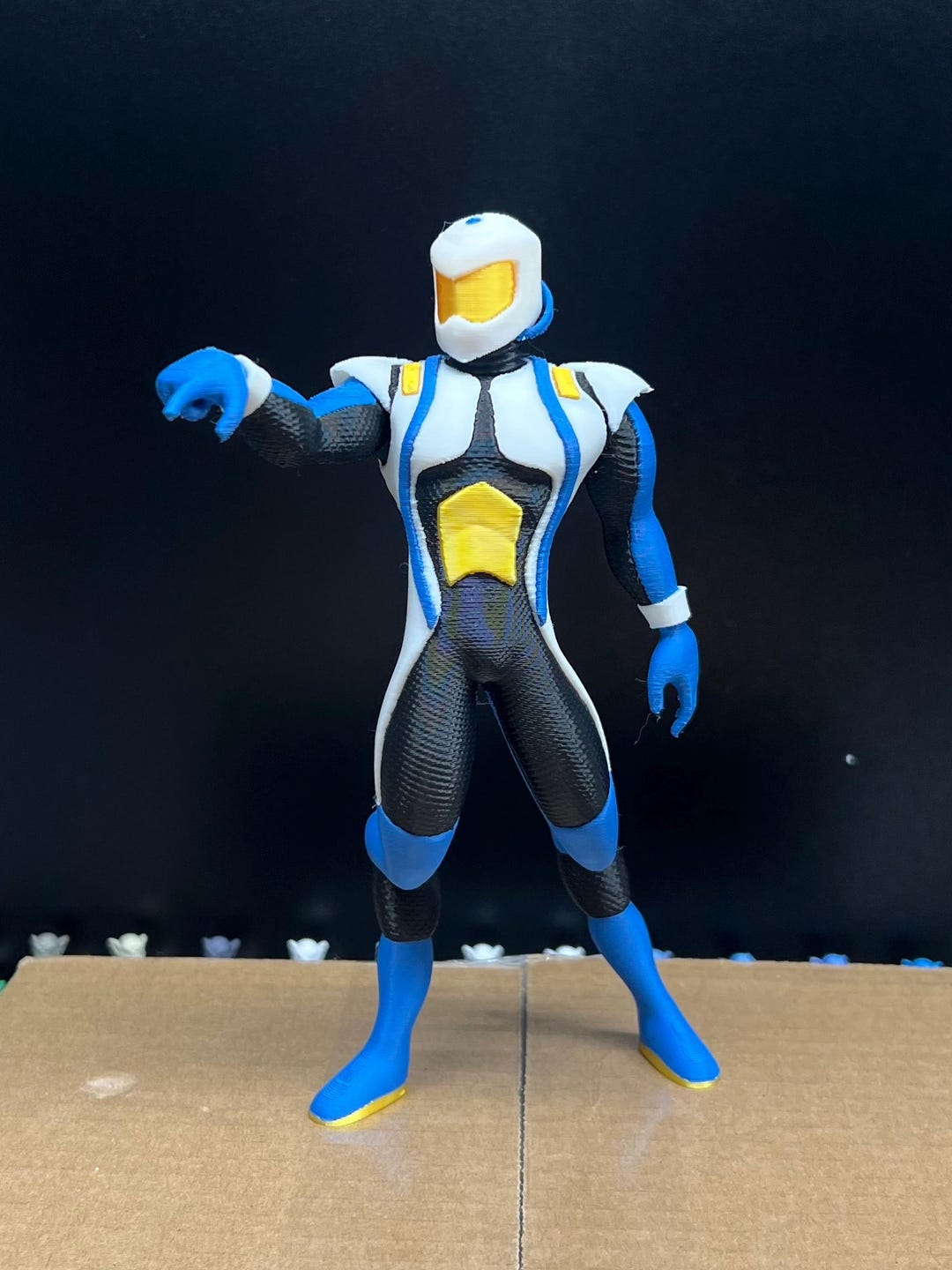 Acceleracers Acceleron Statue 7 Inches Tall! Hotwheels - Etsy