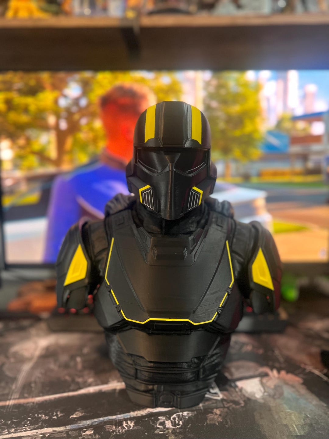 Helldivers 2 Galactic Armory Hell Diver Bust - Etsy