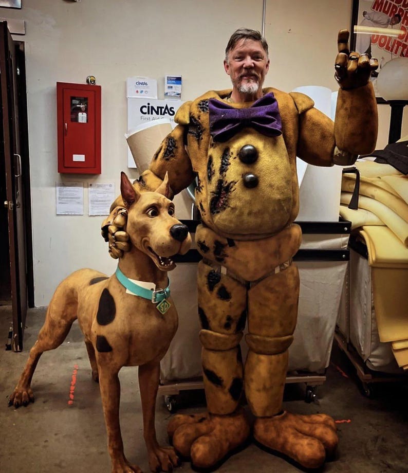 FNAF Movie Springtrap Five Nights at Freddys Statue - Etsy