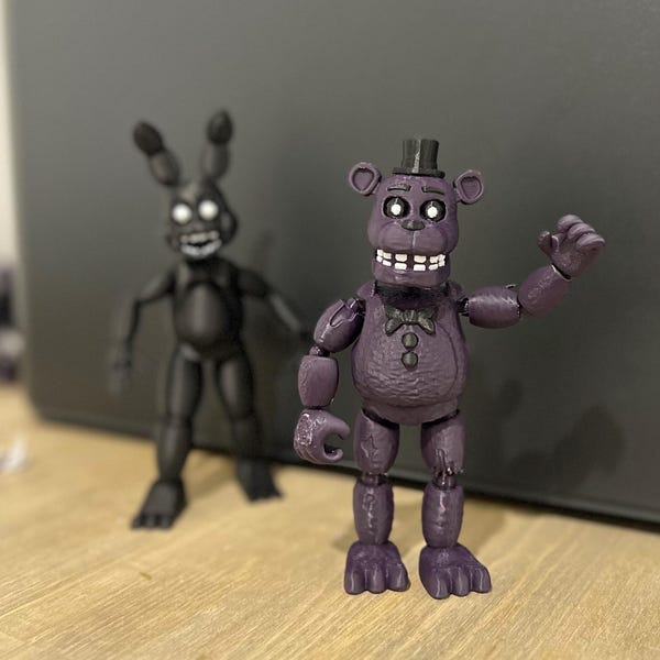 Shadow Freddy Plush - Etsy