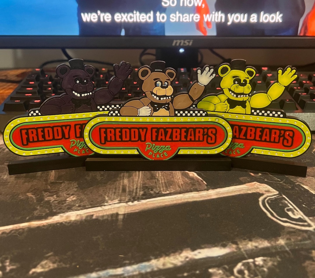 FNAF Movie Self-standing Mini Billboard Five Nights at Freddy’s - Etsy