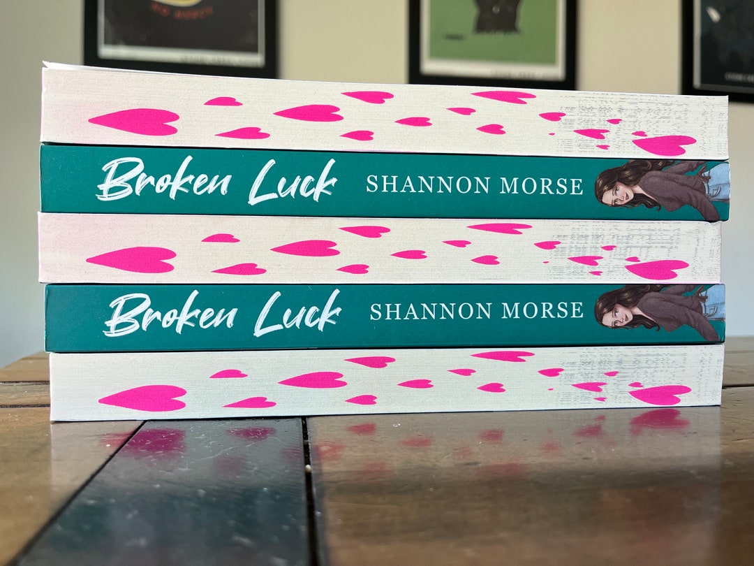 Broken Luck Sprayed Edges - Etsy