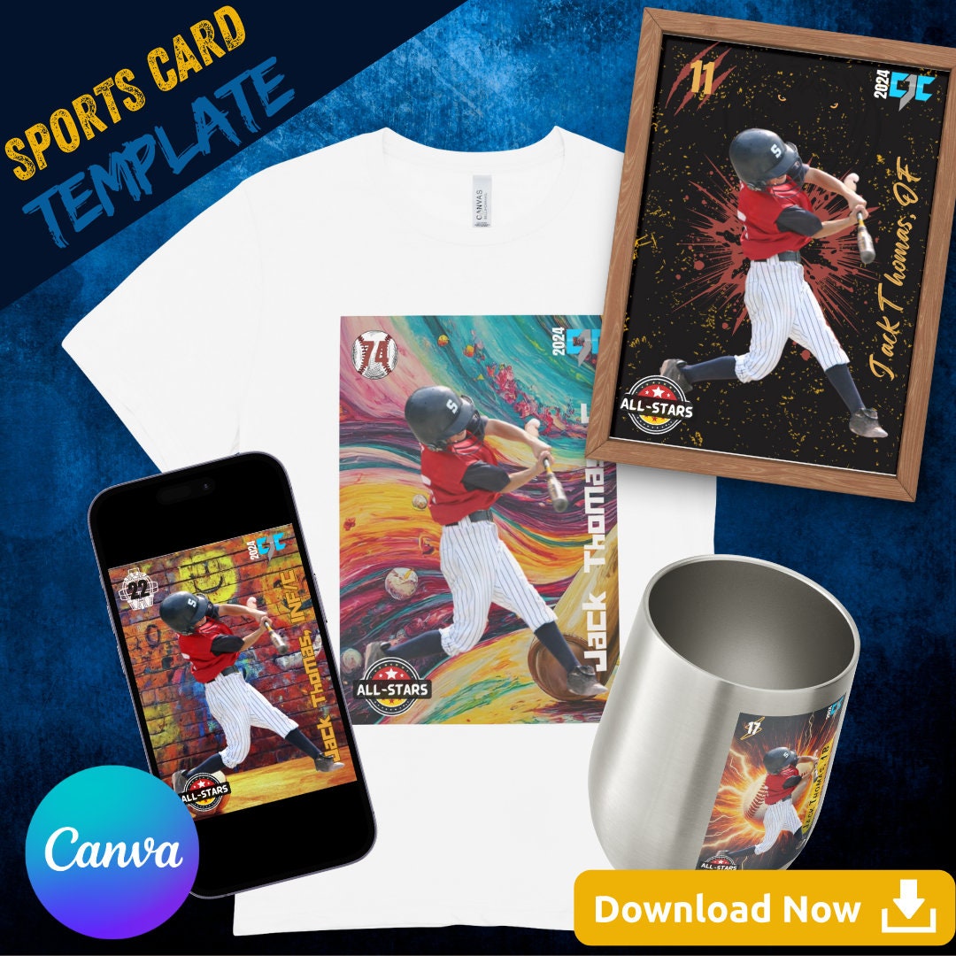 The Natural! Trading Card Templates, Sports Card, Card Templates ...