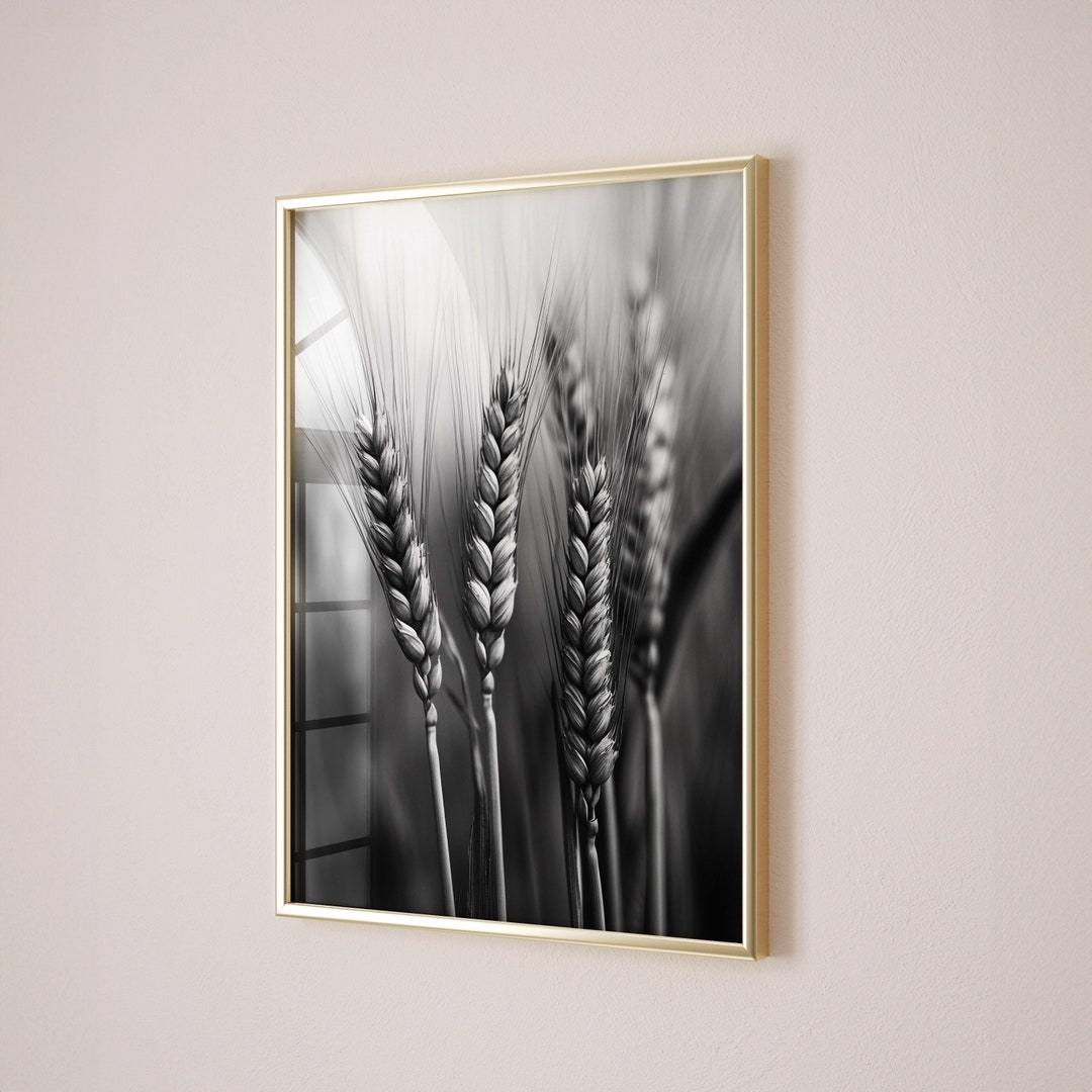 Elegant Black & White Farm House Print, Digital Download, Printable ...