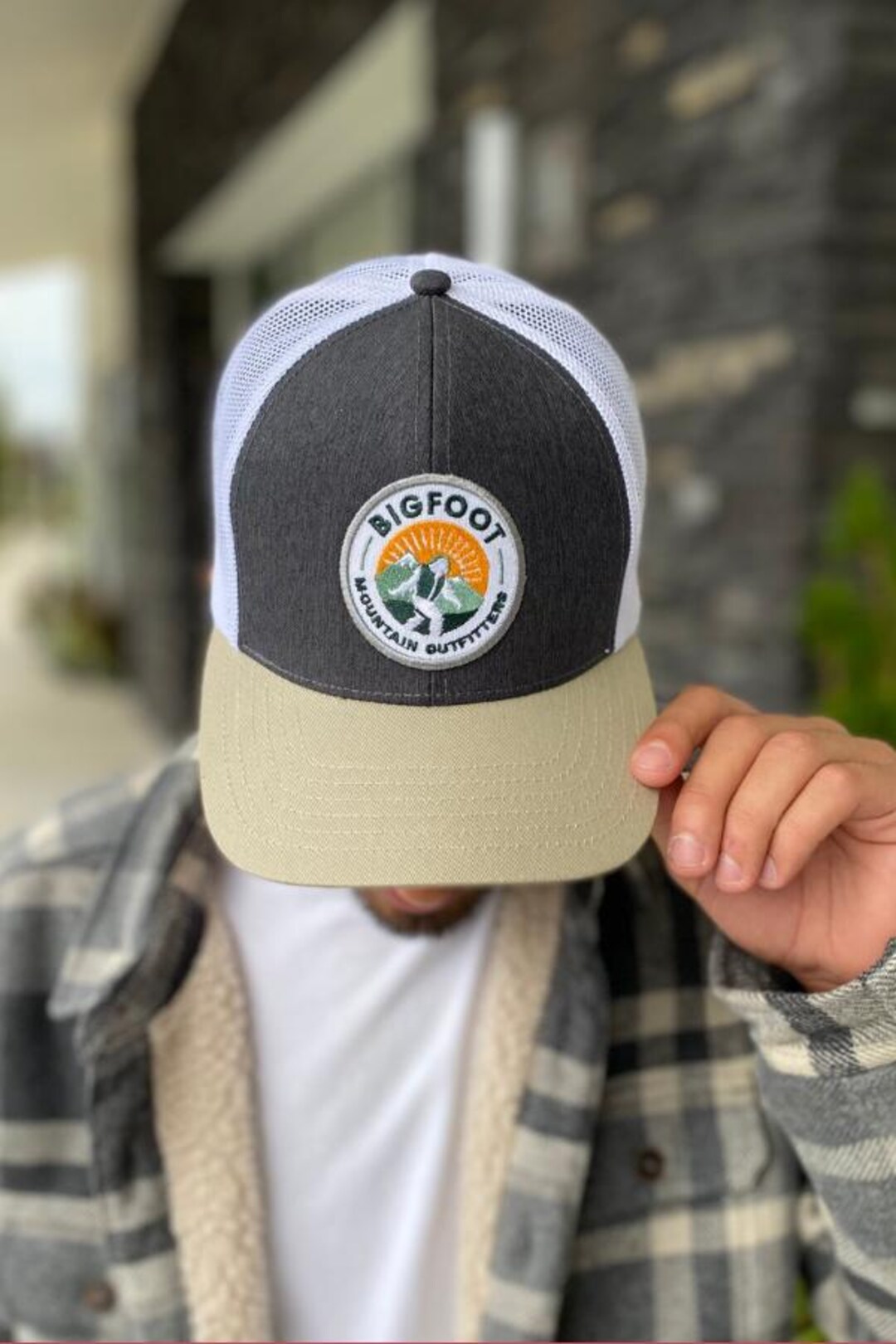 BMO Mesh Hat Charcoal Original Patch Logo Hat Mesh Back - Etsy