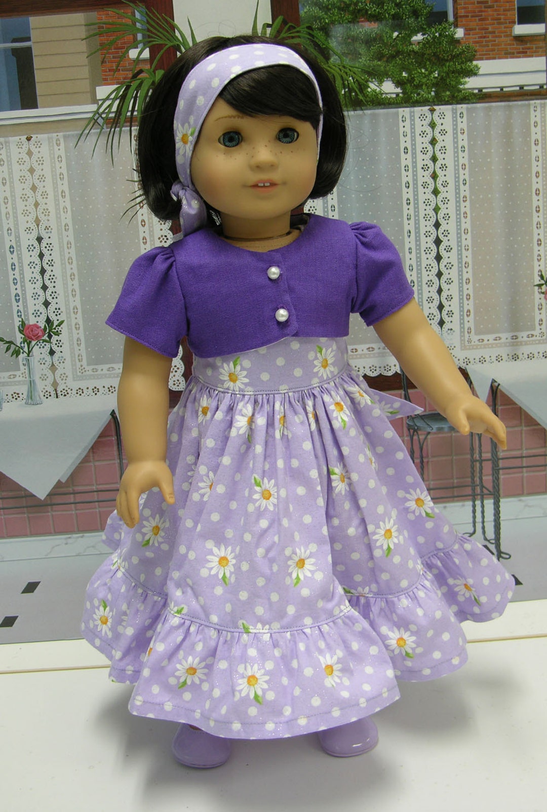 Daisy Dear Dress for American Girl Doll With Jacket - Etsy
