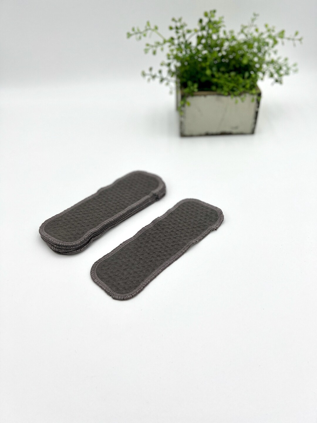 Organic Panty Liners | Set of 5 - Eco-friendly Wingless 3D Zorb Silver ...