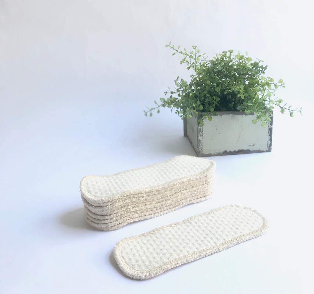 Panty Liner ORGANIC WINGLESS LINER 3D Zorb Org Cotton Fabric Organic ...