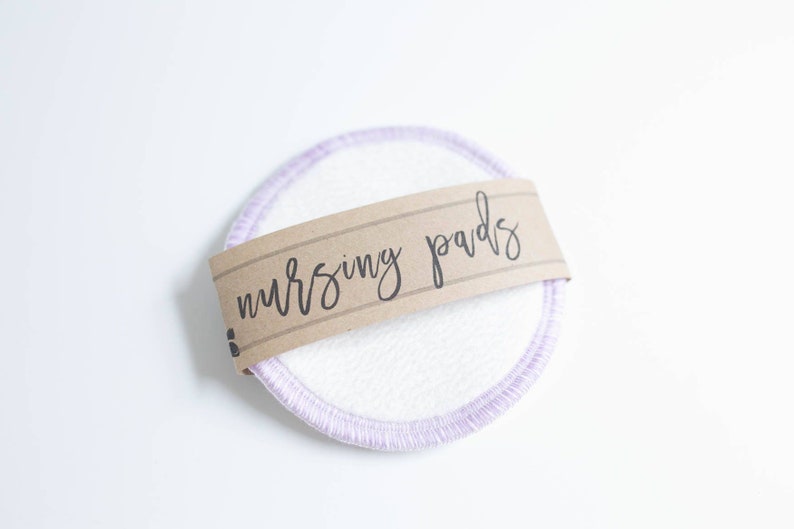 Reusable Nursing Pads - Bamboo Organic Cotton Fleece, 3 Thickness ...