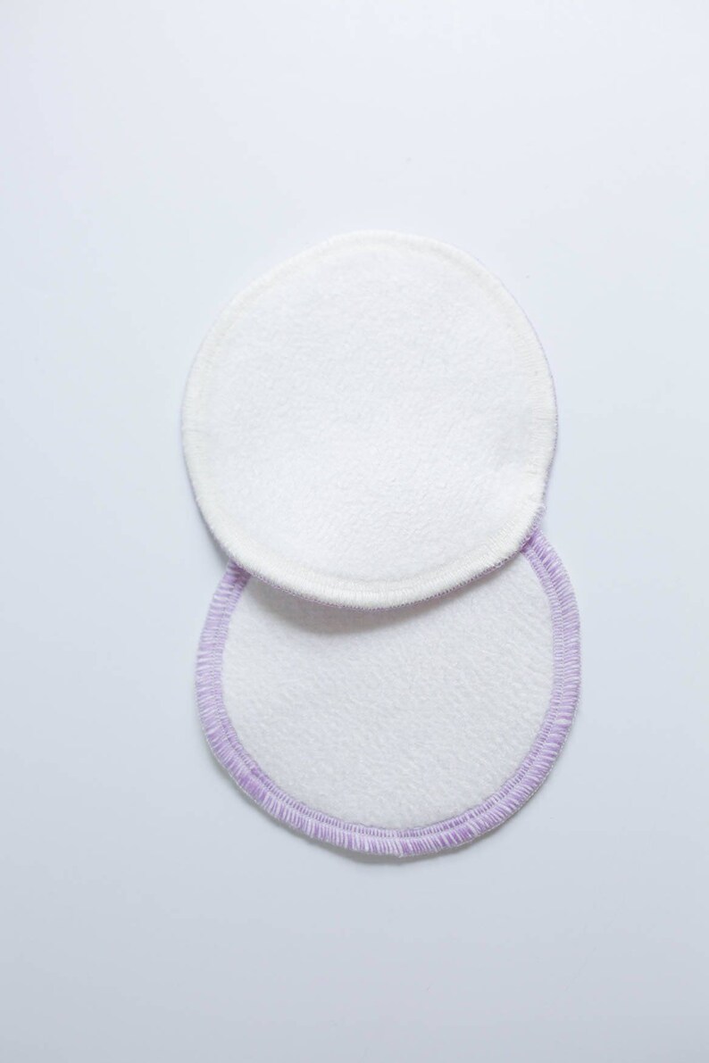Reusable Nursing Pads - Bamboo Organic Cotton Fleece, 3 Thickness ...
