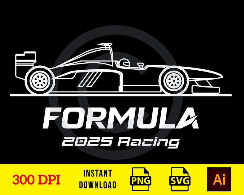 2025 Formula Racing Circuits PNG SVG, Motorsport Fan Digital Artwork ...