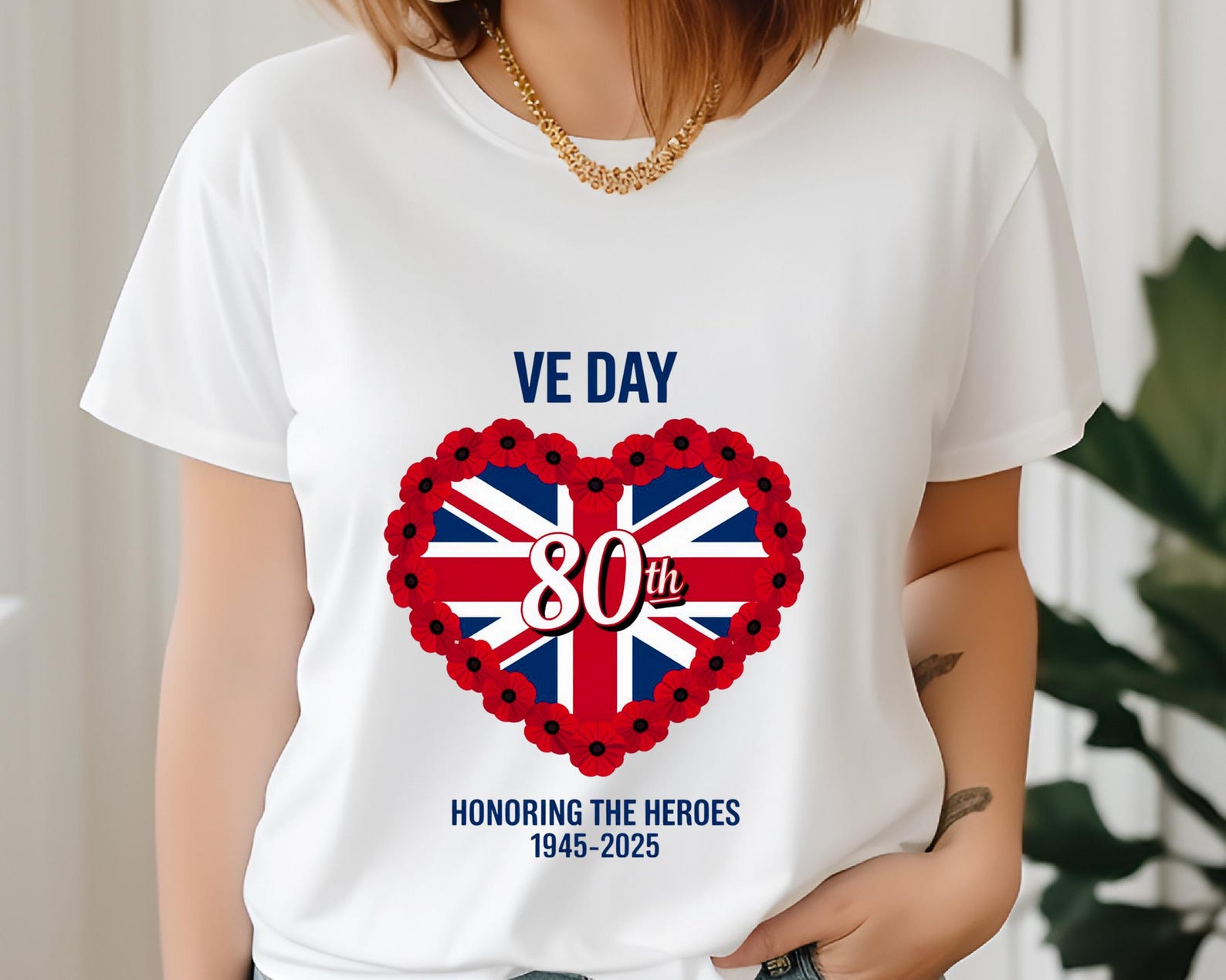 VE Day Flag 80th Anniversary PNG, Ve Day 80th Commemoration, Victory in ...